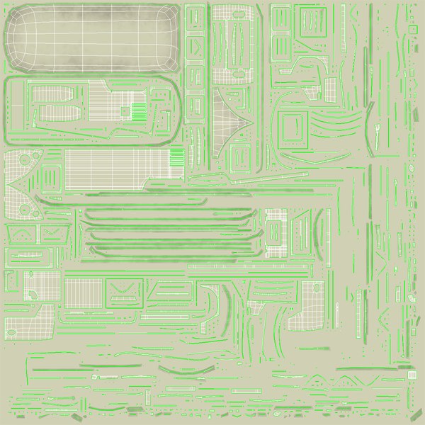 modelo 3d Volkswagen Tipo 2 Autobús Interior Sencillo - TurboSquid 2261826