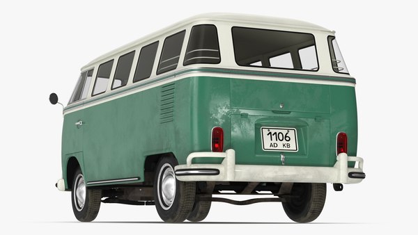modelo 3d Volkswagen Tipo 2 Autobús Interior Sencillo - TurboSquid 2261826