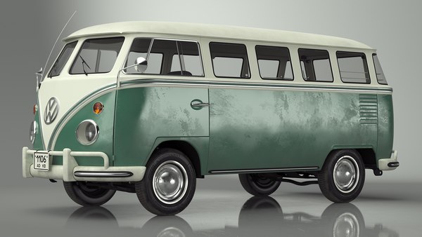 modelo 3d Volkswagen Tipo 2 Autobús Interior Sencillo - TurboSquid 2261826