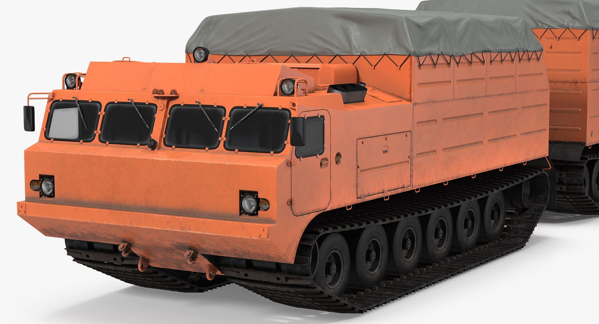 Multi Purpose Articulated Tracked Vehicle 3D Model - TurboSquid 1225631