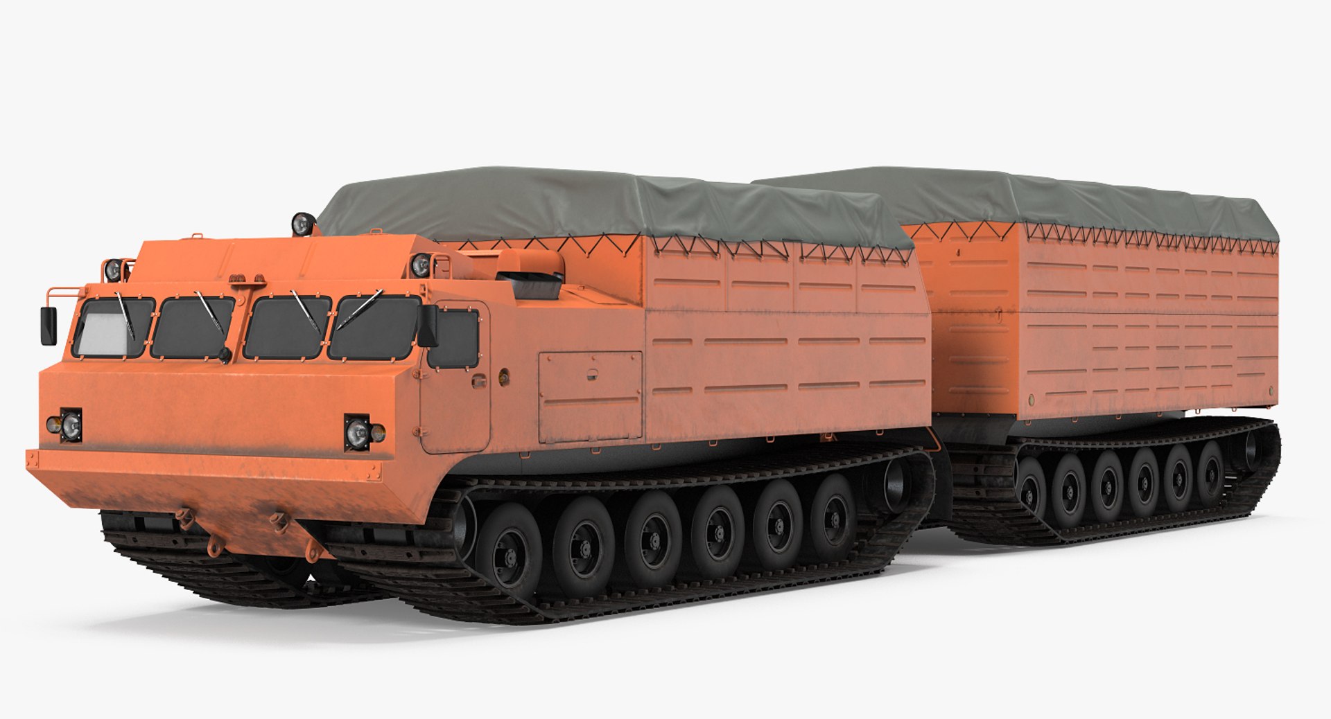 Multi Purpose Articulated Tracked Vehicle 3D Model - TurboSquid 1225631