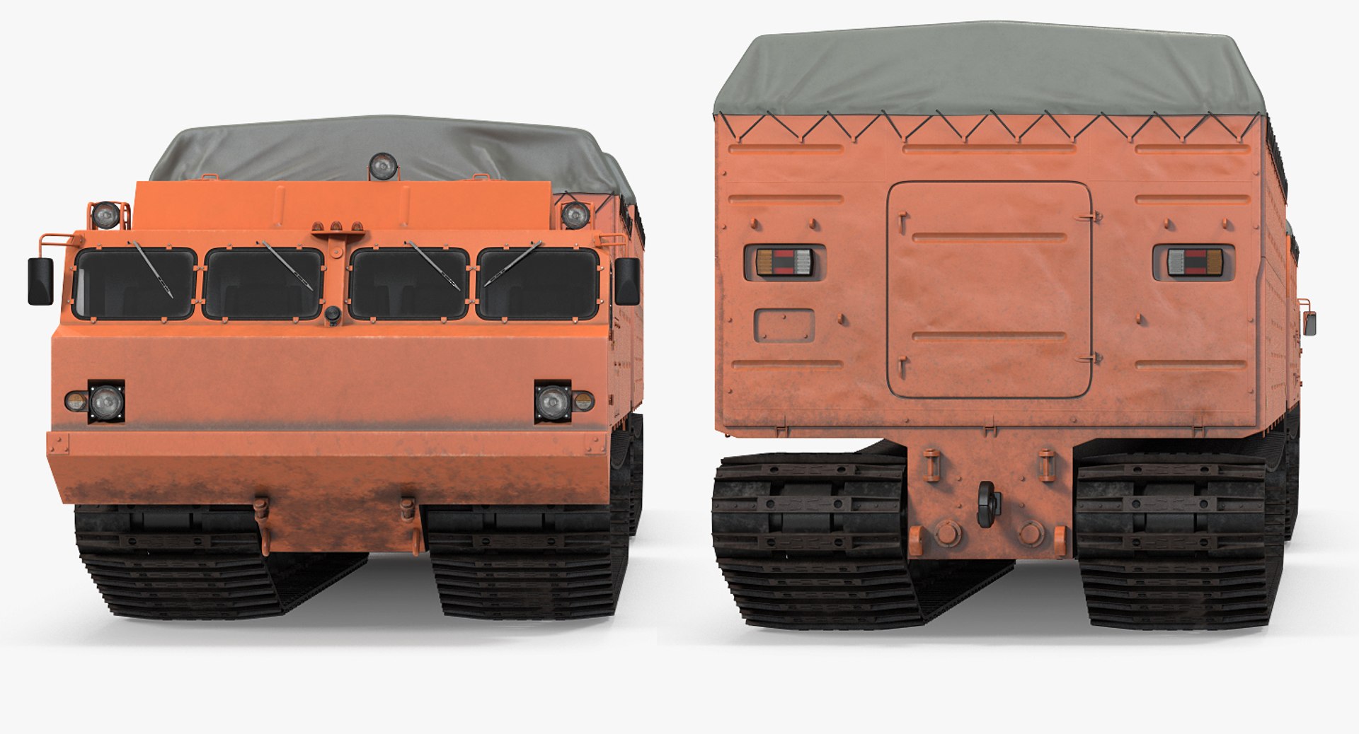 Multi Purpose Articulated Tracked Vehicle 3D Model - TurboSquid 1225631