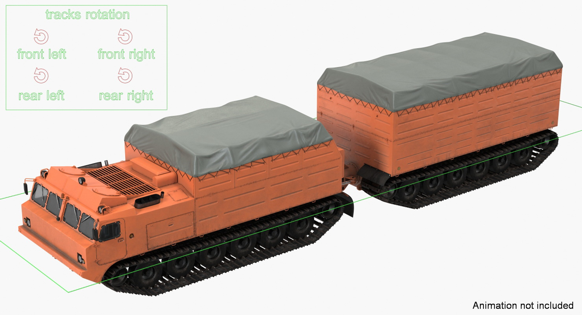 Multi Purpose Articulated Tracked Vehicle 3D Model - TurboSquid 1225631