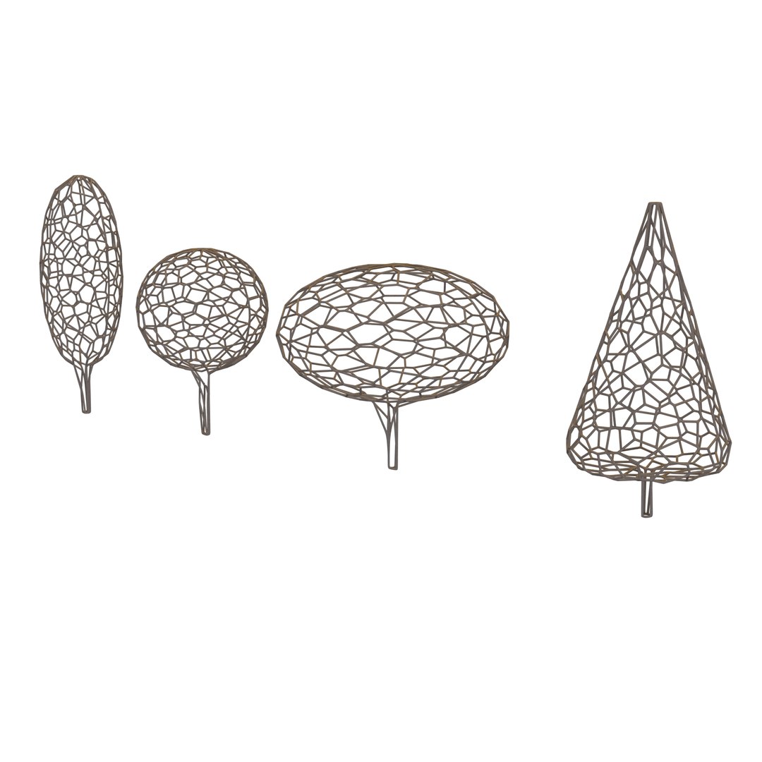 VORONOI TREE 3D Model - TurboSquid 2210940