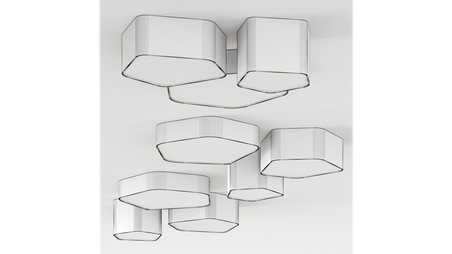 Ceiling lights Bat Light 3D model - TurboSquid 2115632