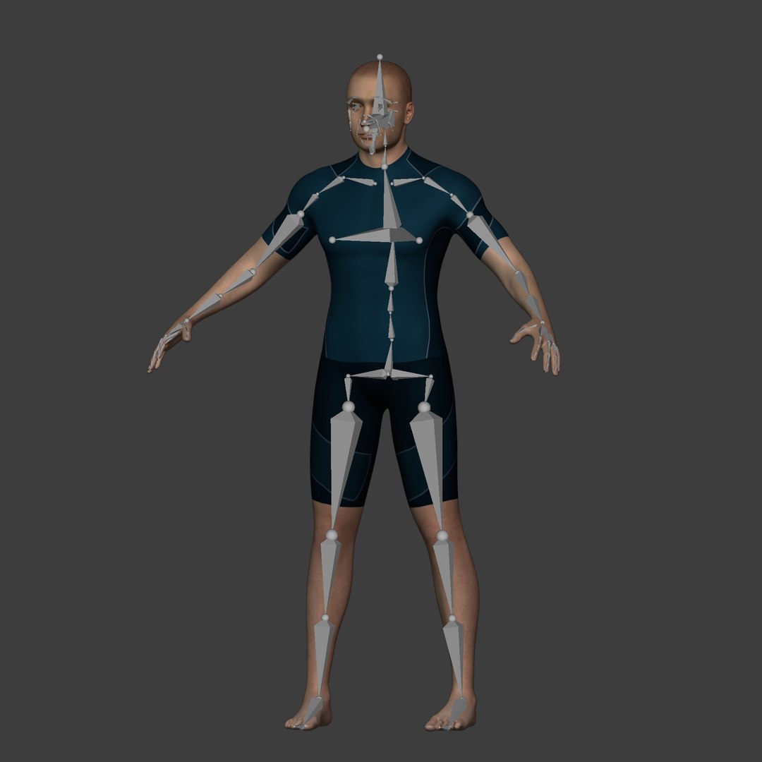 High Quality IK-FK Rig Model - TurboSquid 2227089