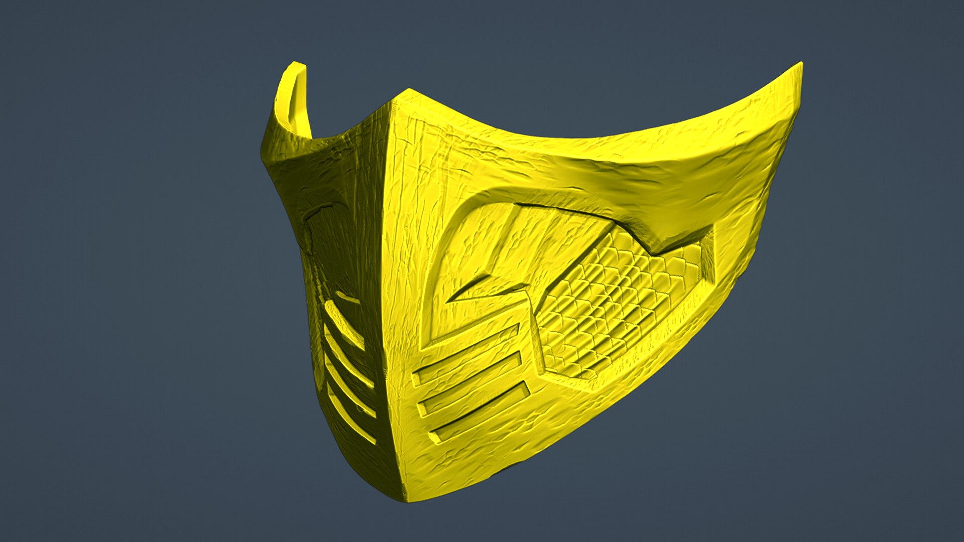 3D model Fighter Mask - TurboSquid 2064877