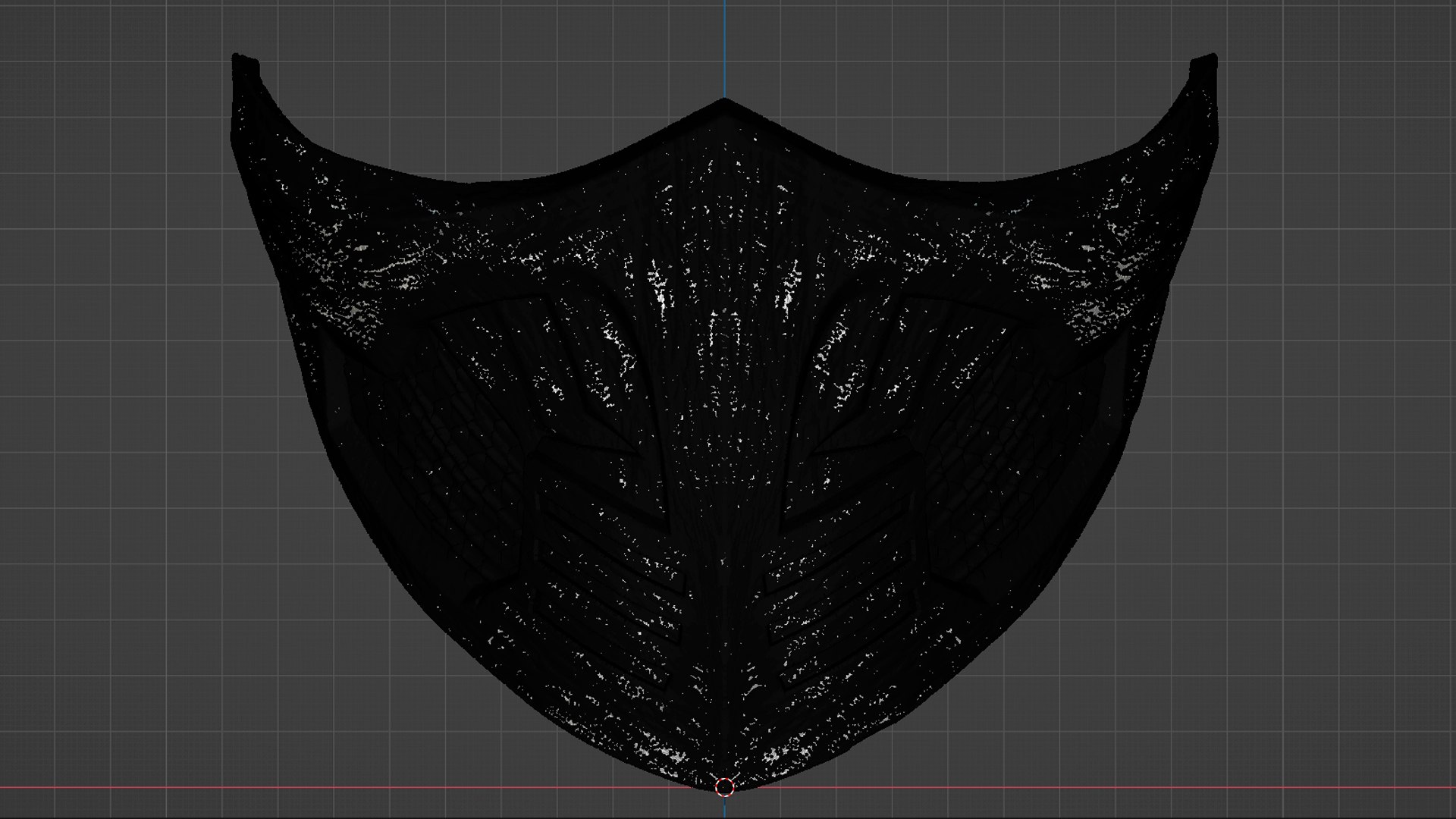 3D model Fighter Mask - TurboSquid 2064877
