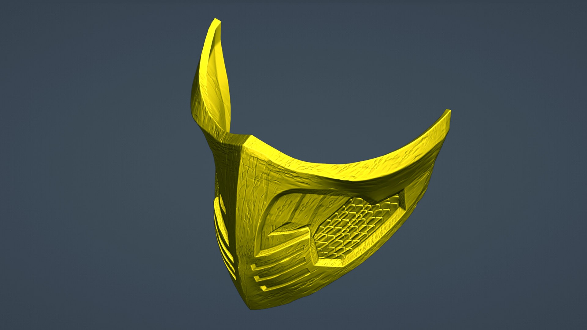 3D model Fighter Mask - TurboSquid 2064877