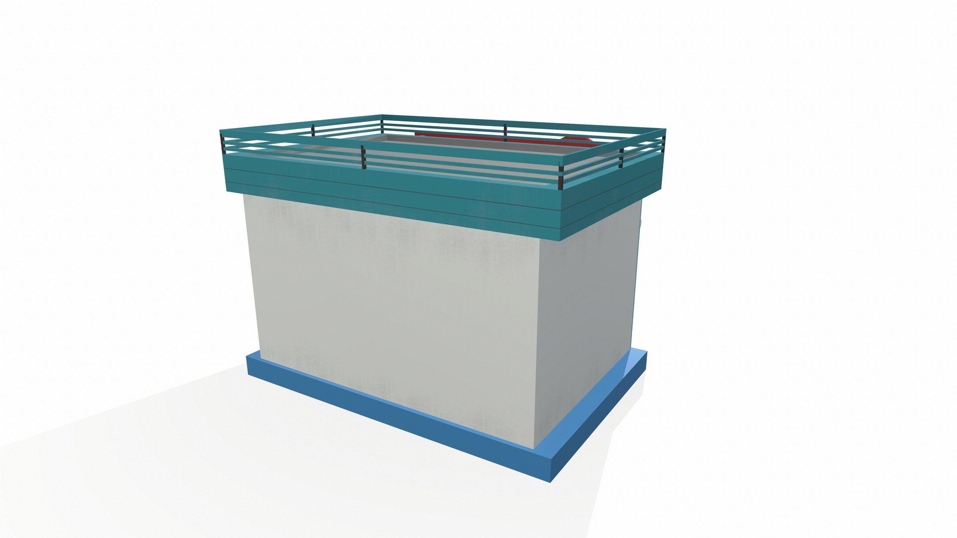 3D Pharmacy Cartoon Building Model - TurboSquid 1715282