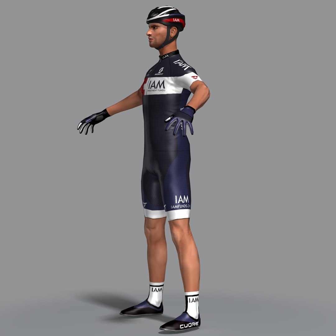 3d Model Cyclist