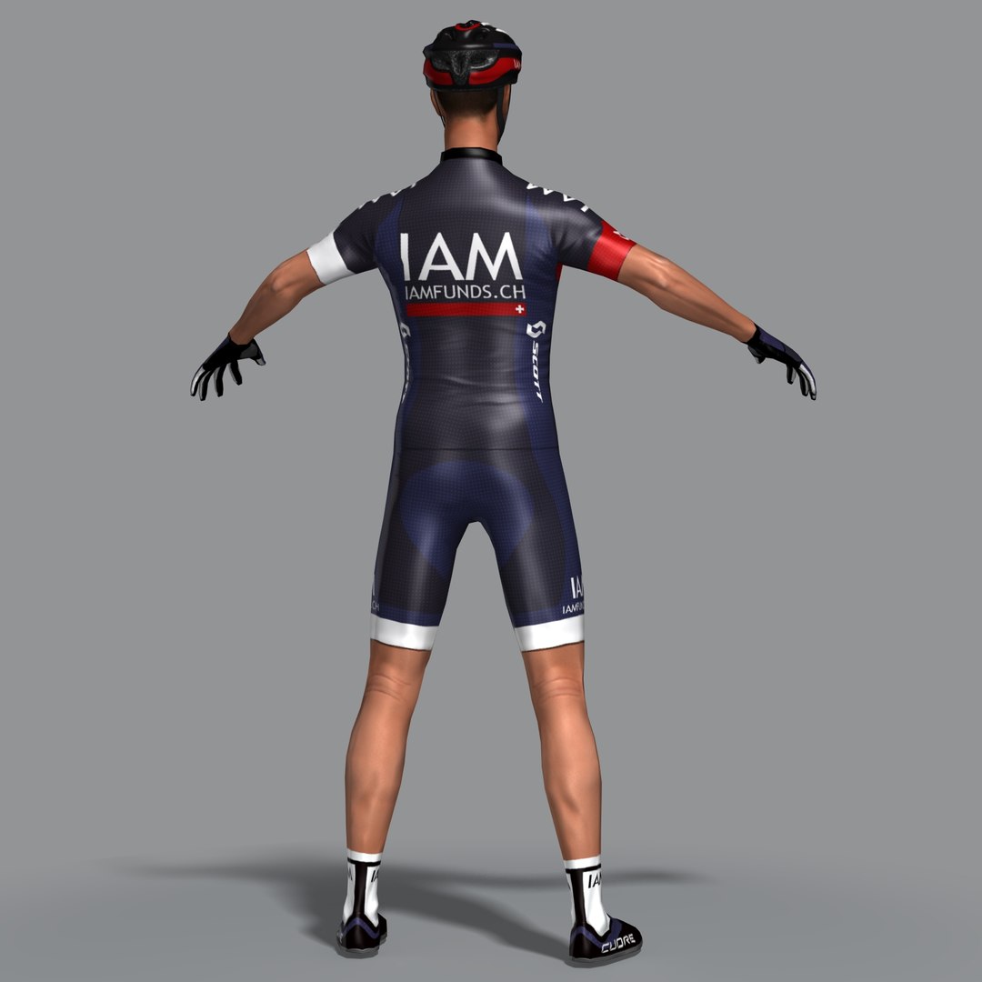 3d Model Cyclist