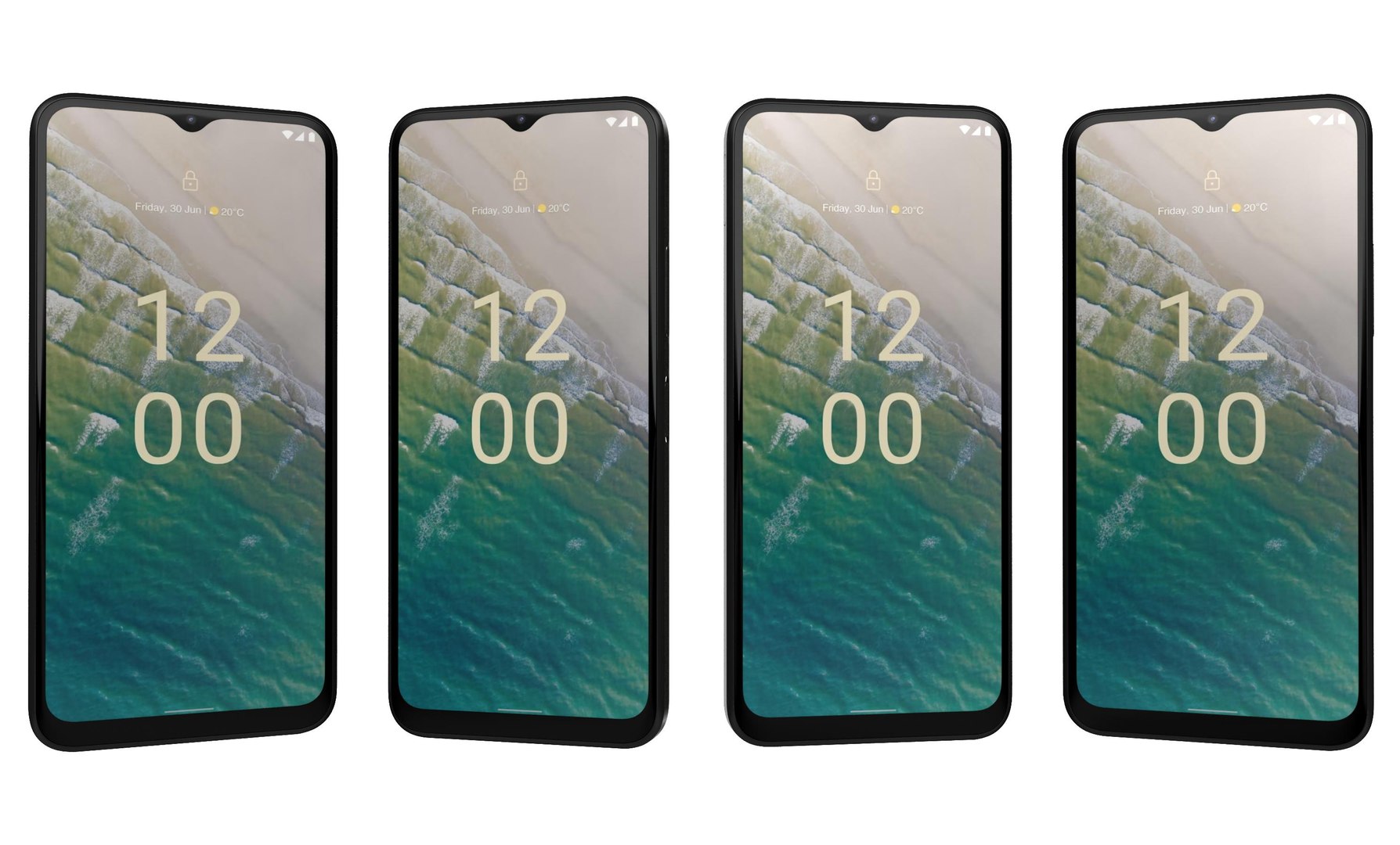 3D model Nokia C32 All Colors - TurboSquid 2070385