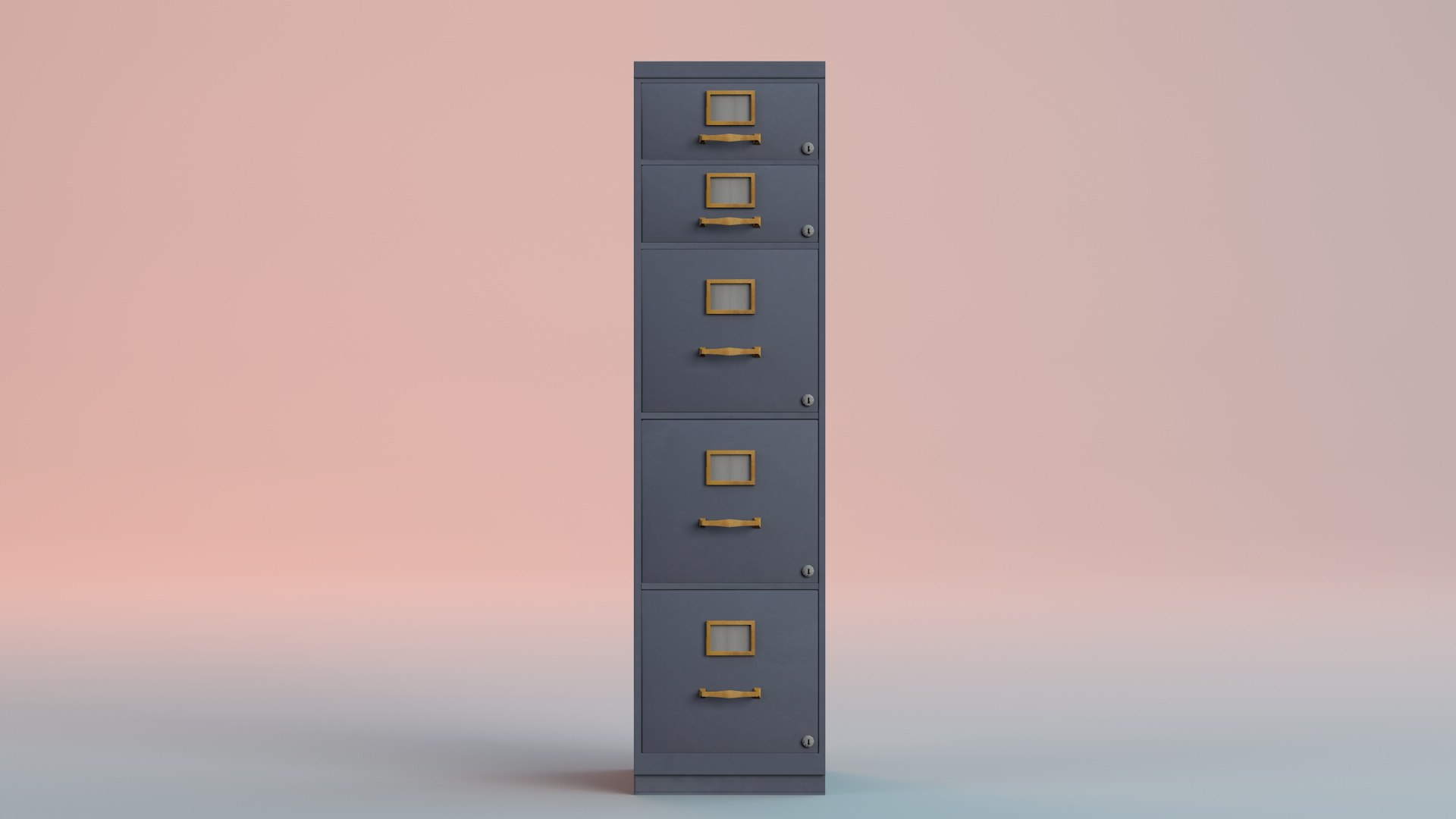 3D File Cabinet - TurboSquid 2209873