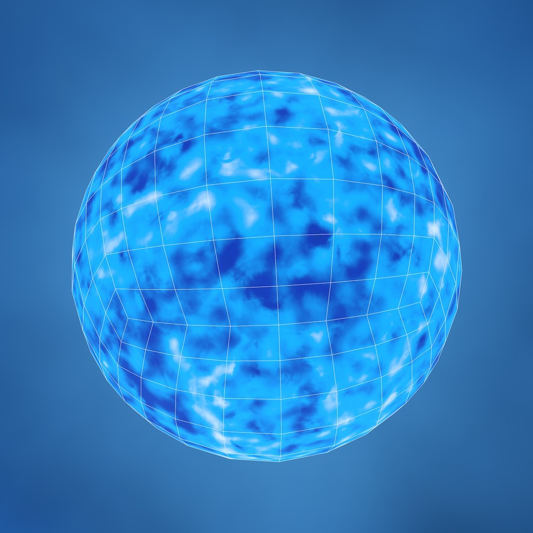 3D Model Pleiades Star Blue - TurboSquid 1649025