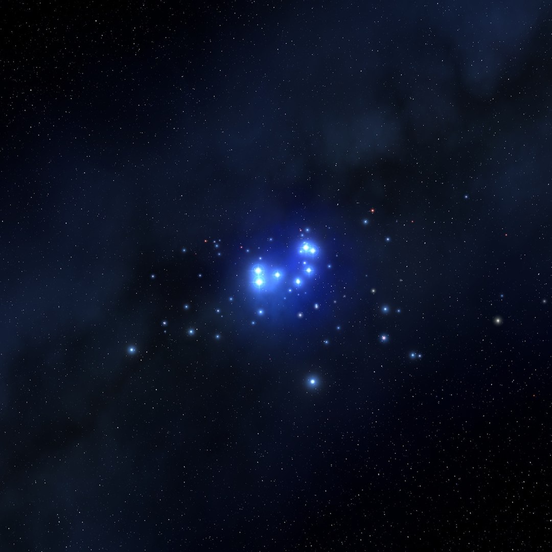 3D Model Pleiades Star Blue - TurboSquid 1649025