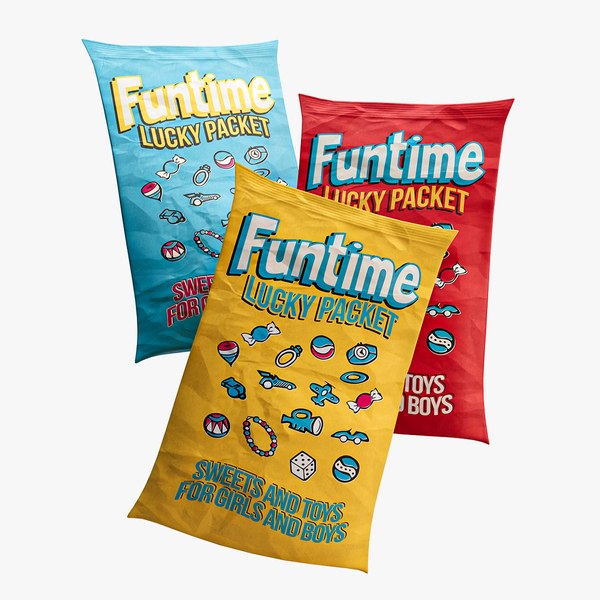 빈티지 럭키 패킷 3D 모델 - TurboSquid 1625108