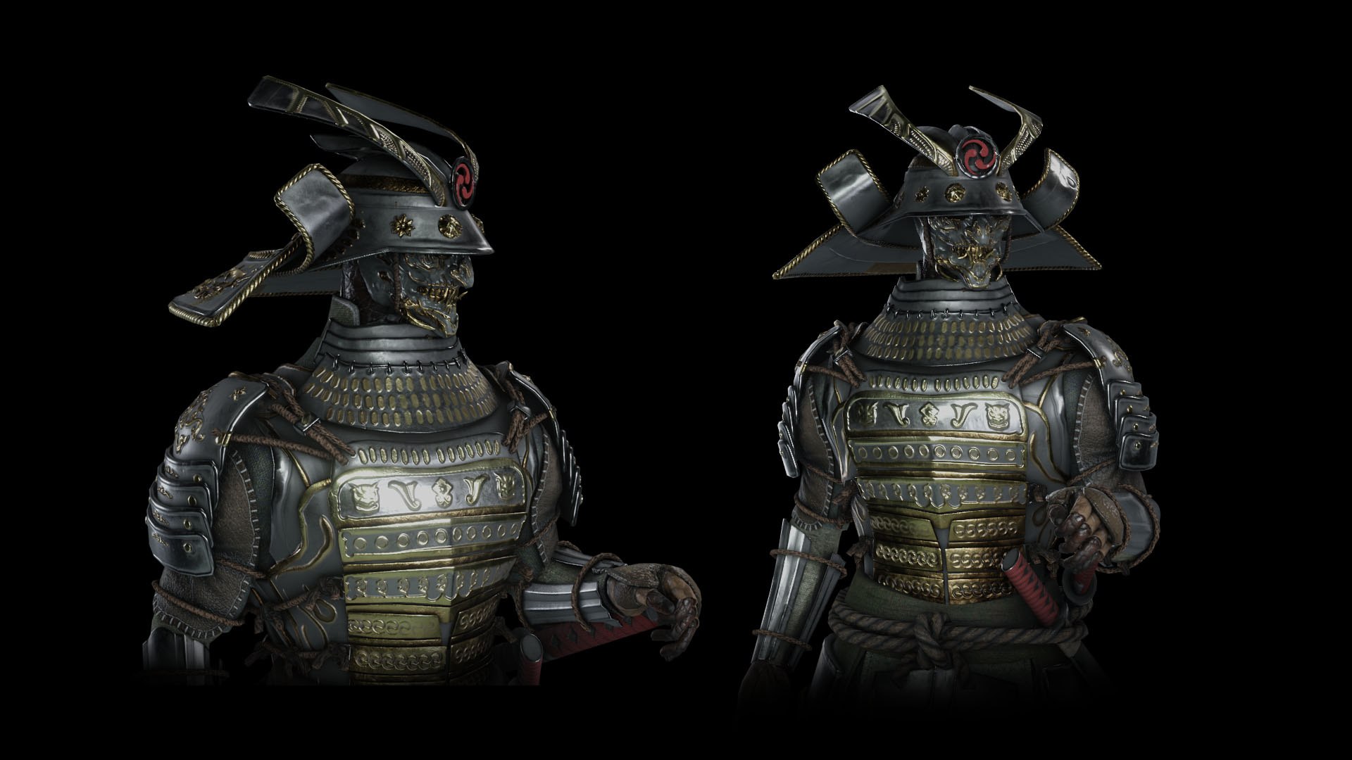 3D Samurai Demon - TurboSquid 2118540