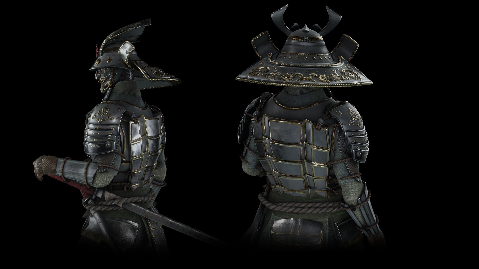 3D Samurai Demon - TurboSquid 2118540