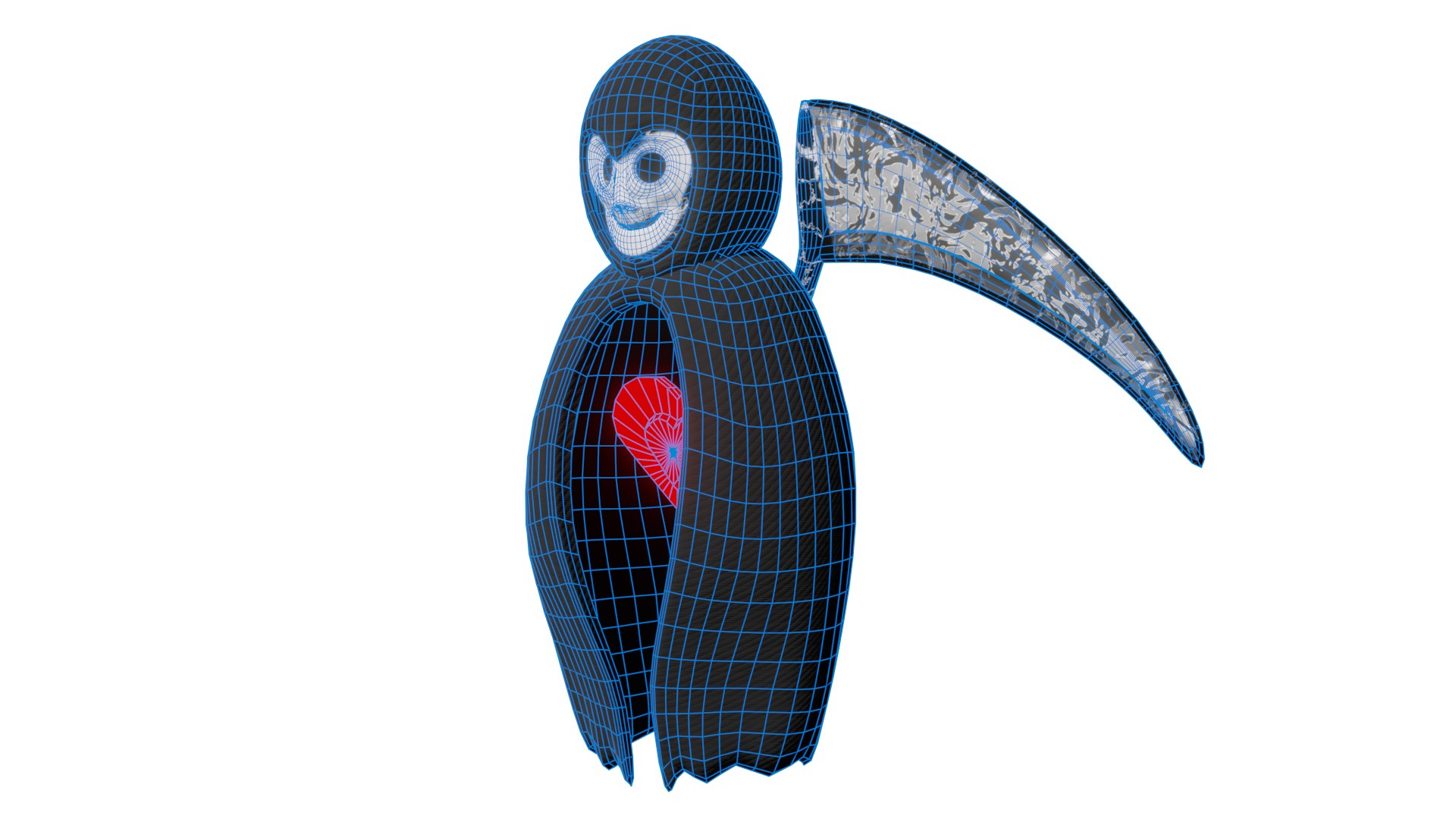 Stylised Reaper Character 3D Model - TurboSquid 1756447