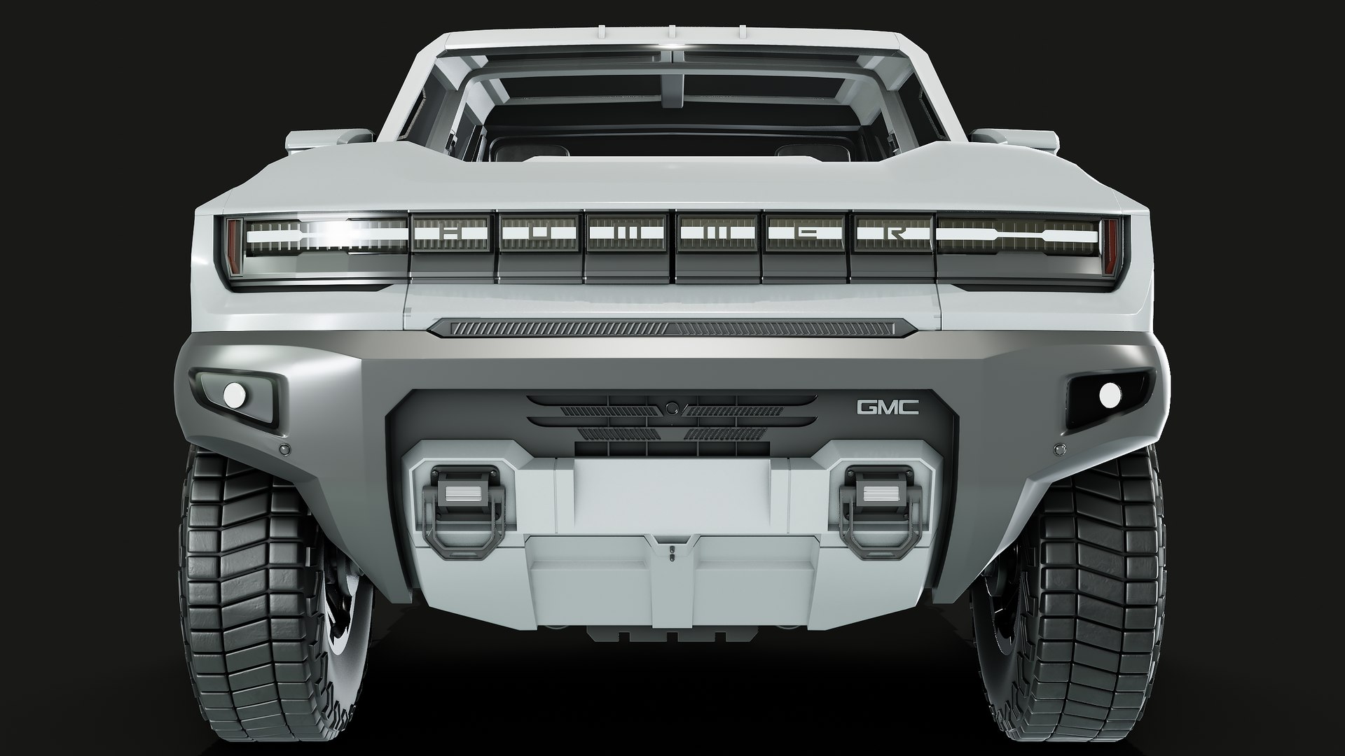 2023 GMC Hummer EV SUT Model - TurboSquid 2023645