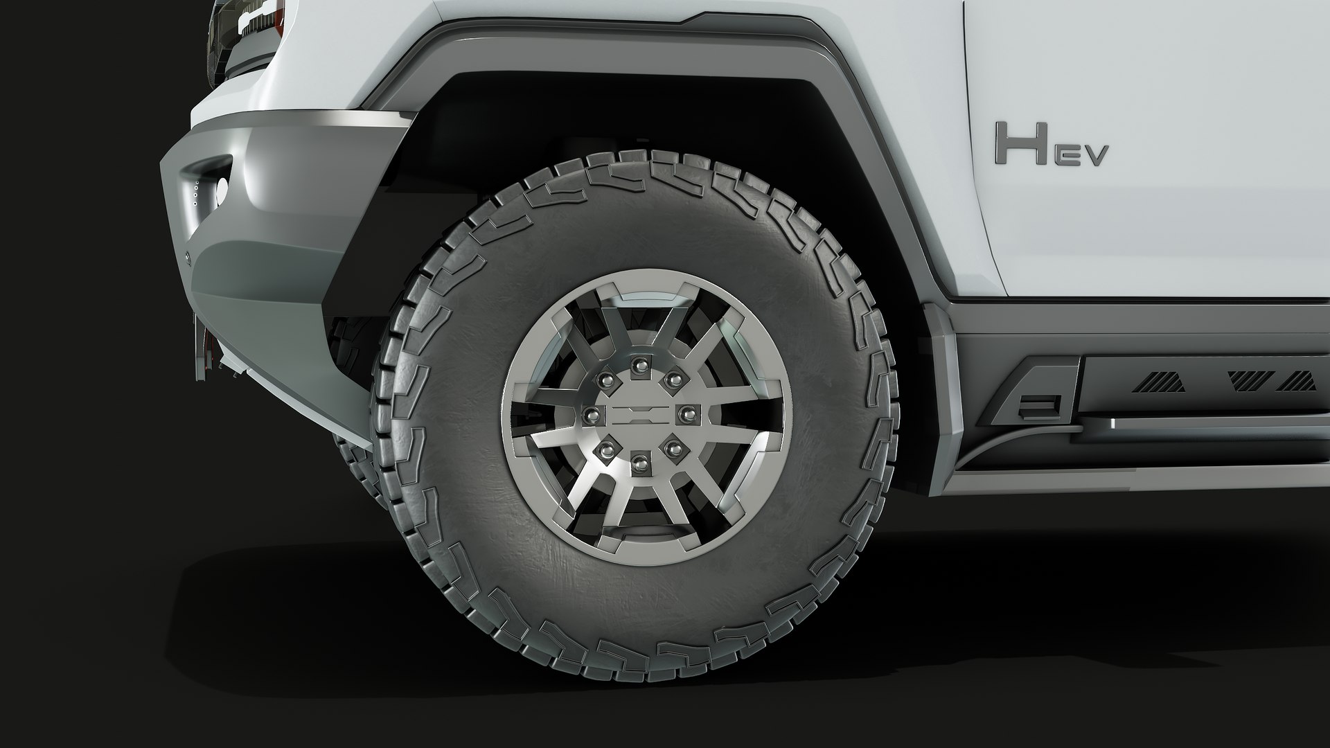 2023 GMC Hummer EV SUT Model - TurboSquid 2023645