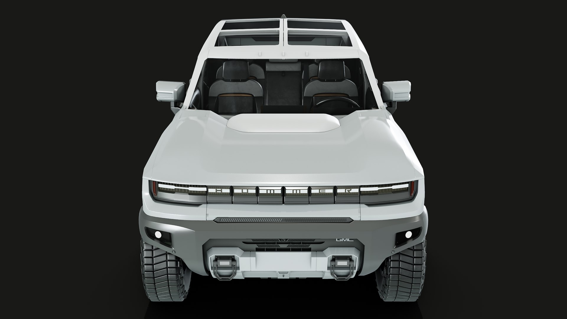 2023 GMC Hummer EV SUT Model - TurboSquid 2023645