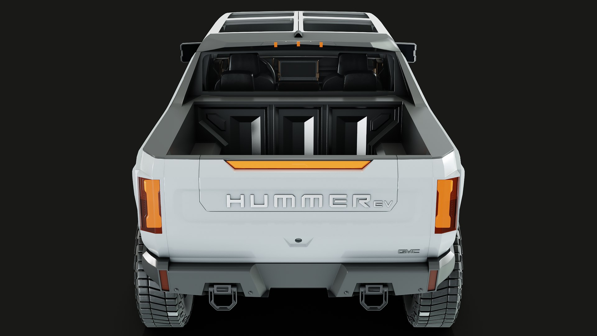 2023 GMC Hummer EV SUT Model - TurboSquid 2023645