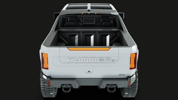 2023 GMC Hummer EV SUT 3D 모델 - TurboSquid 2023645