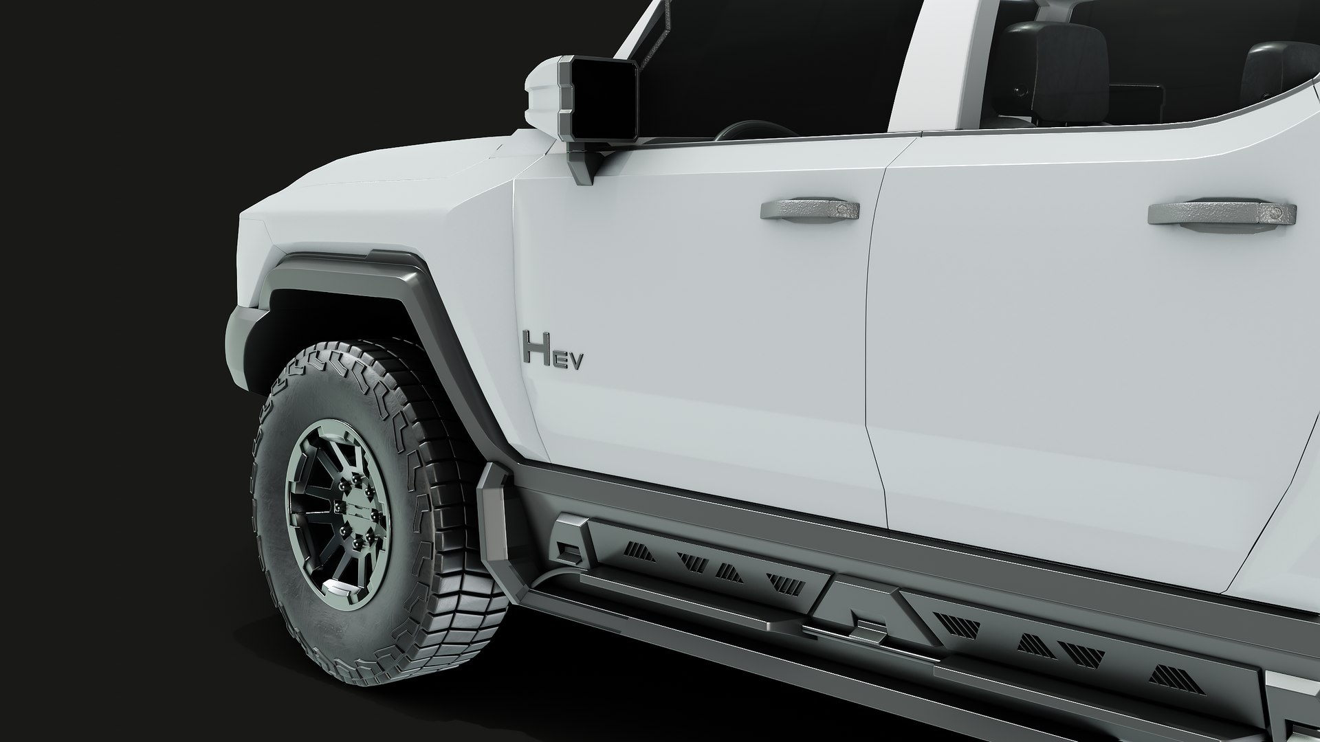 2023 GMC Hummer EV SUT Model - TurboSquid 2023645