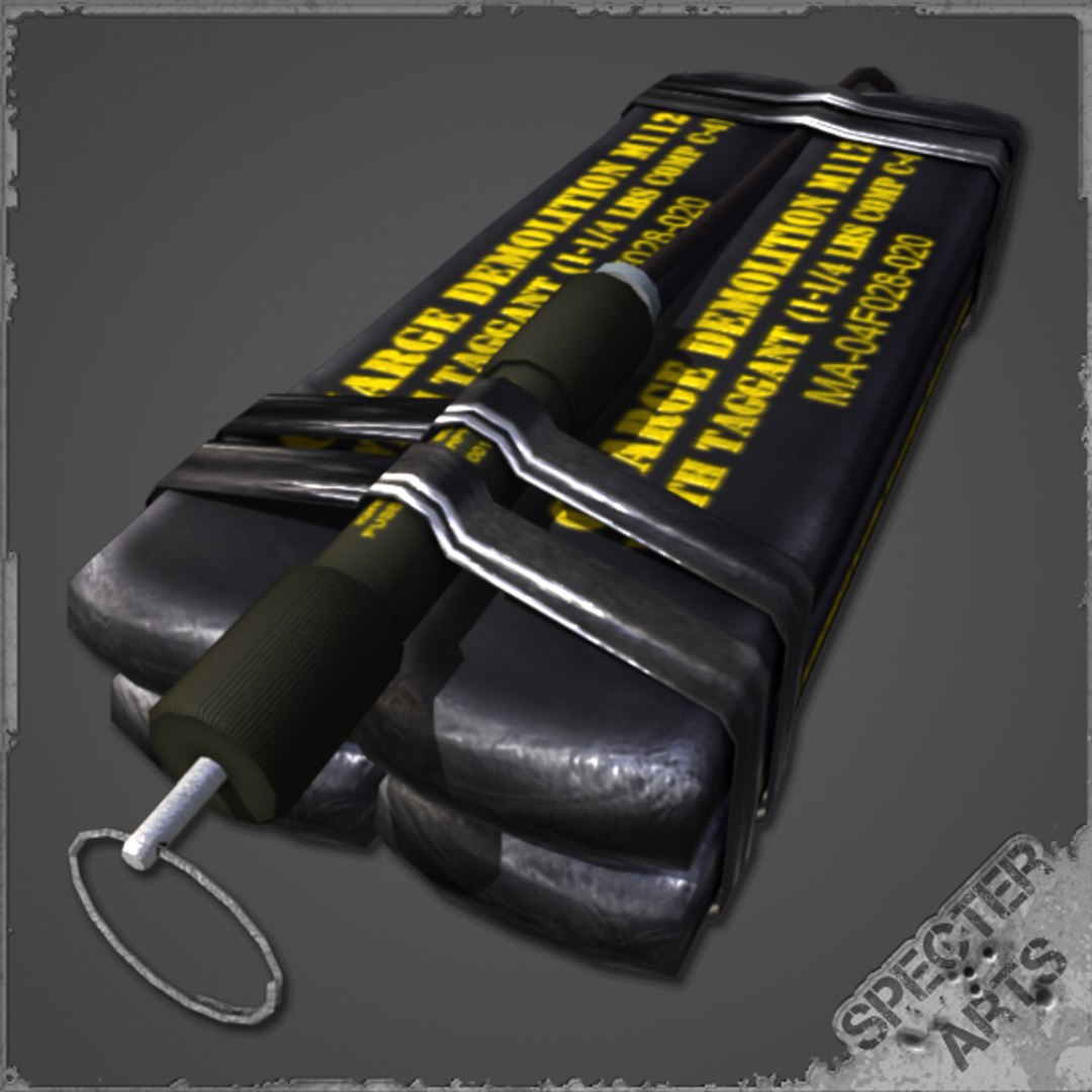 3d Charge M112 C4 Model