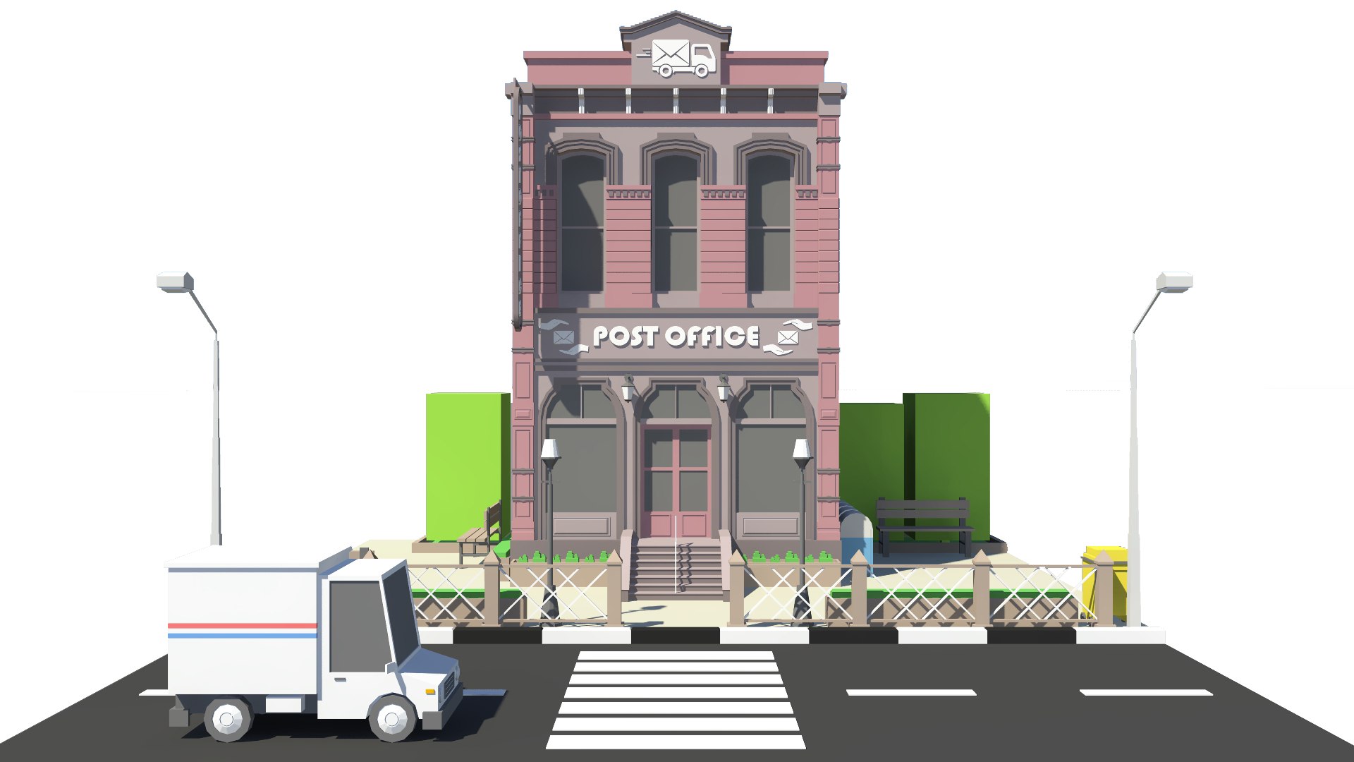 3D Postoffice01 - TurboSquid 1403742