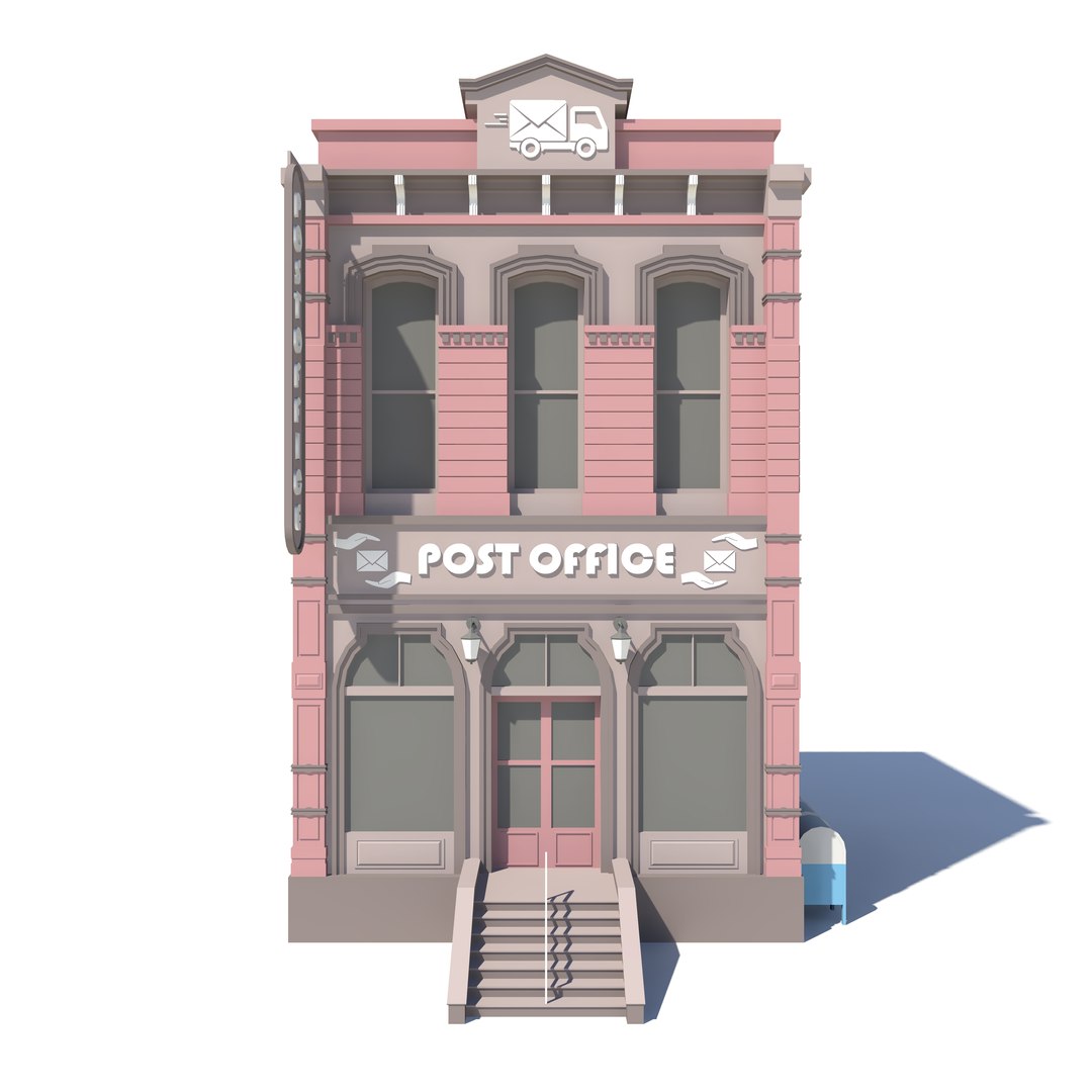3D Postoffice01 - TurboSquid 1403742