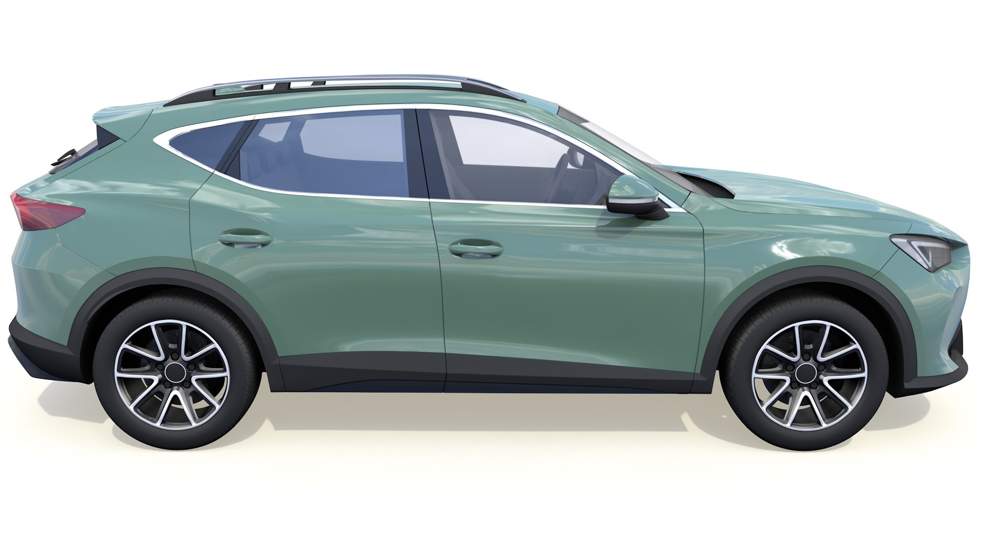 Generic Compact SUV 3D - TurboSquid 2257267