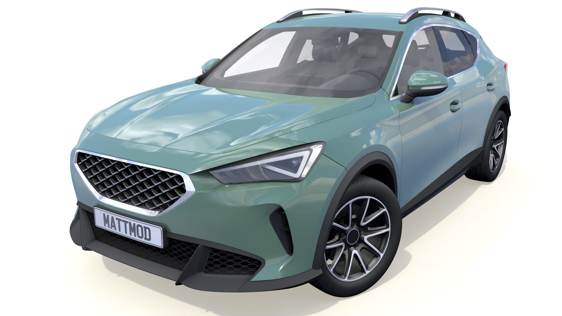 Generic Compact SUV 3D - TurboSquid 2257267