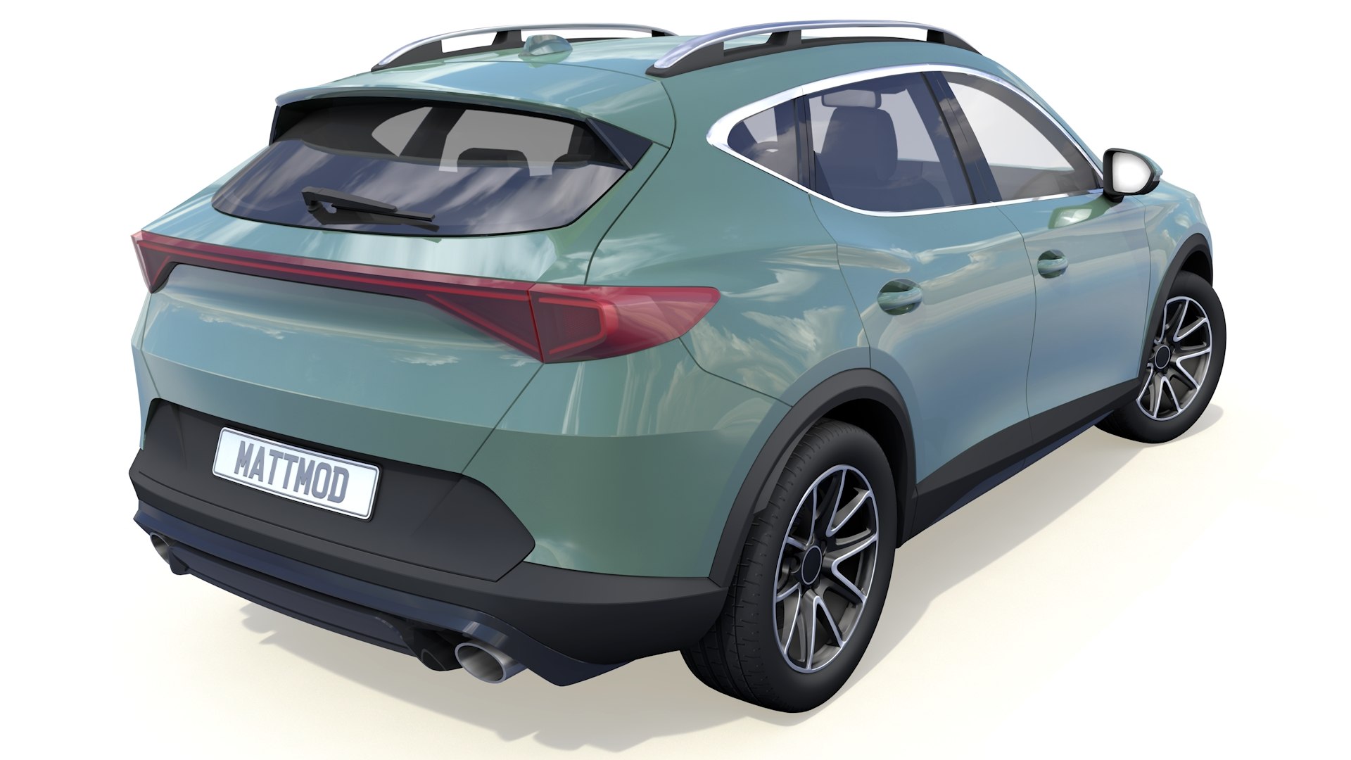 Generic Compact SUV 3D - TurboSquid 2257267