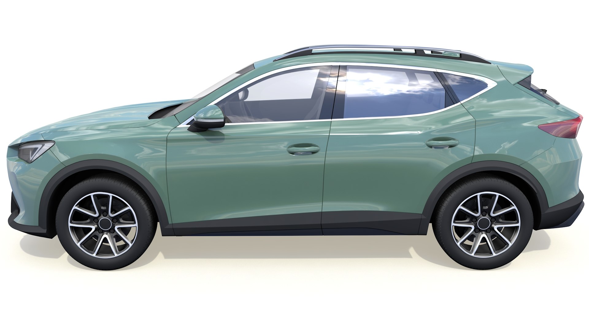 Generic Compact SUV 3D - TurboSquid 2257267