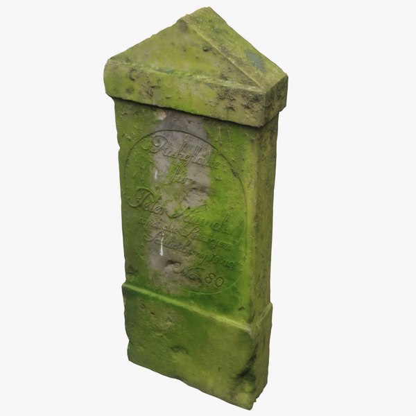 Tombstone 30 3D - TurboSquid 1878279