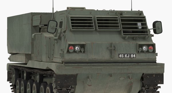 3d m270 multiple launch rocket model