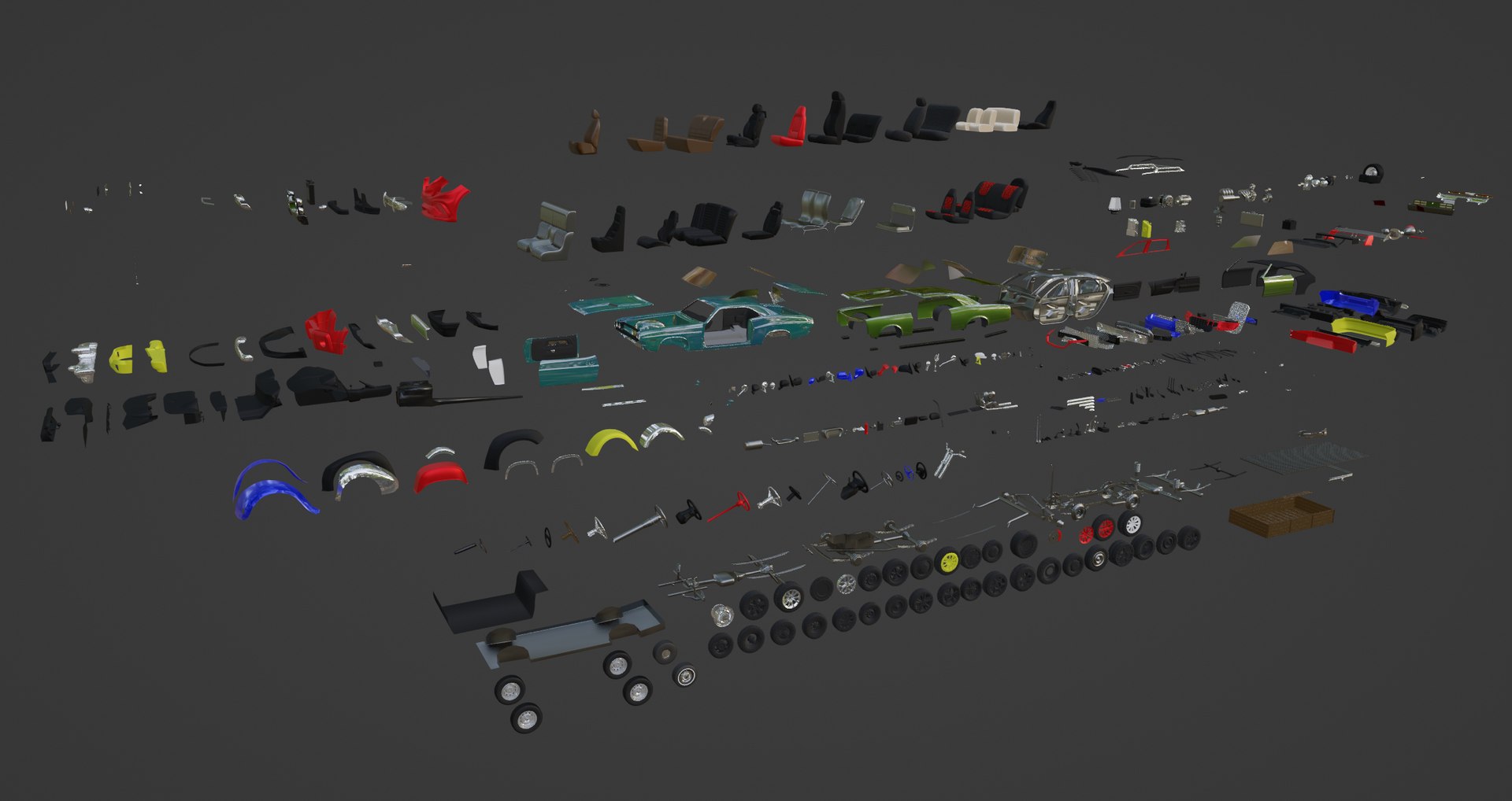 Vehicle Kitbash Model - TurboSquid 1983378