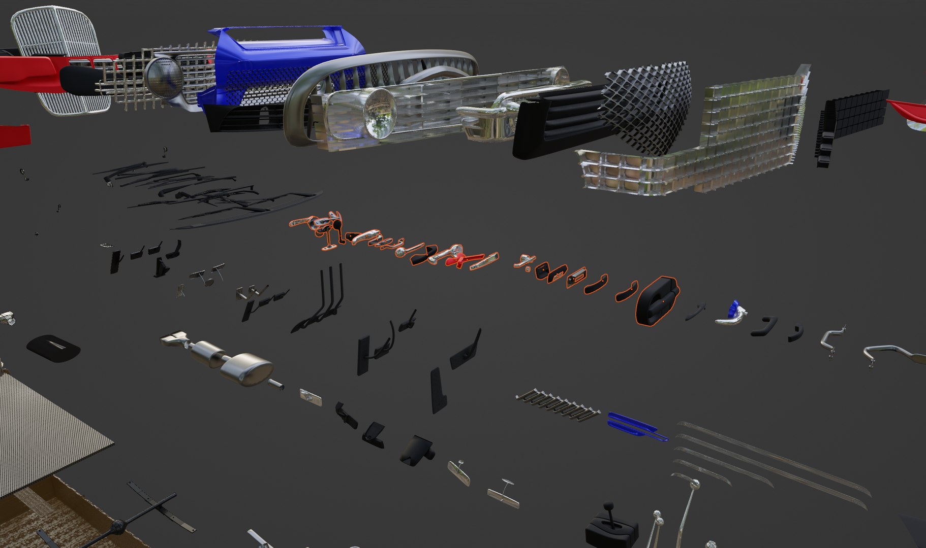 Vehicle Kitbash Model - TurboSquid 1983378