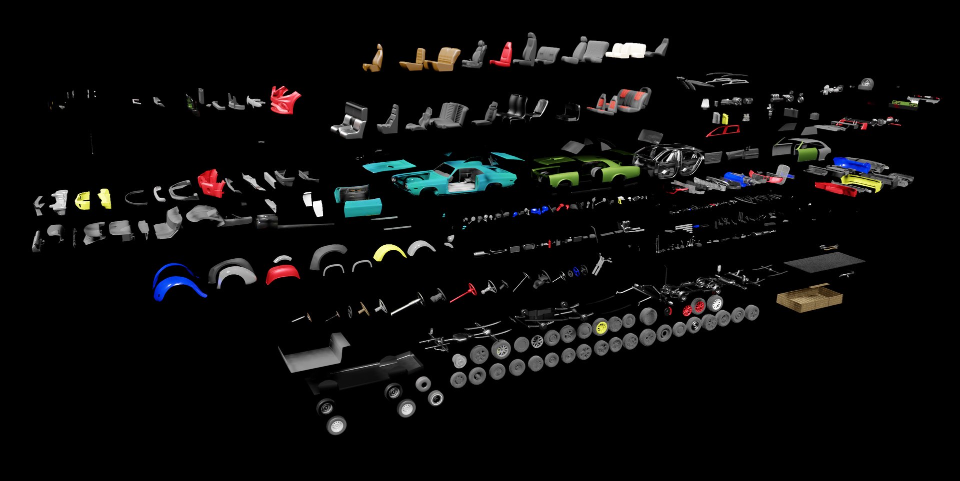 Vehicle Kitbash Model - TurboSquid 1983378