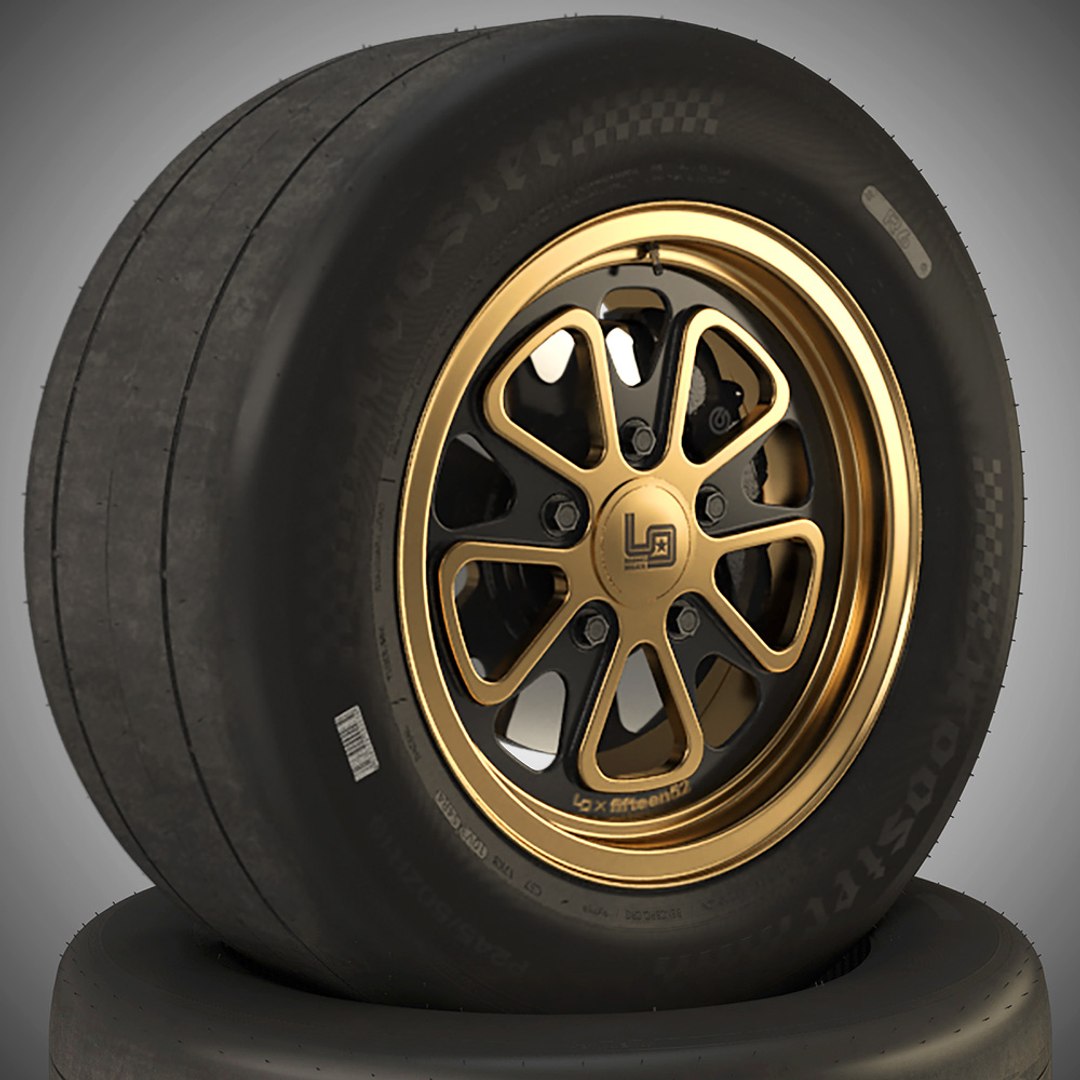 Wheel Fifteen52 Magnus Walker 3d 3ds