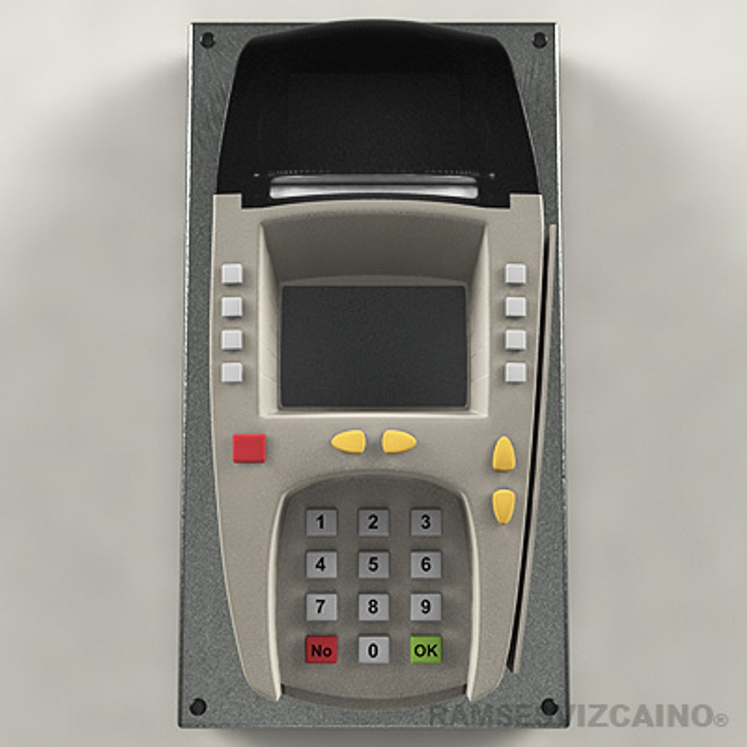 Handheld Bank 3d Model