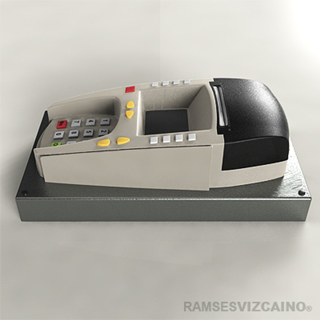 Handheld Bank 3d Model