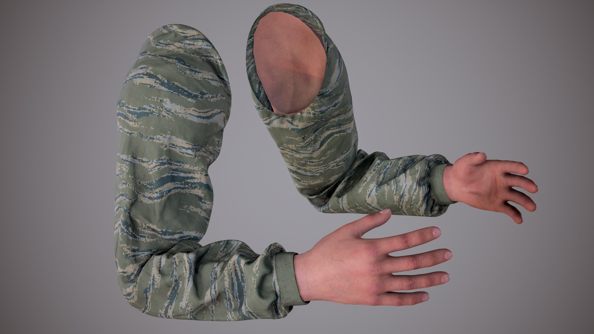 3D FPS Arms 05a Model - TurboSquid 2207789