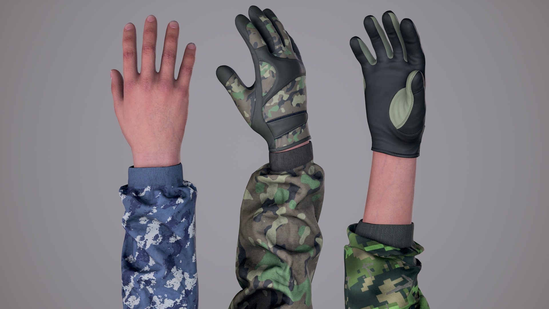 3D FPS Arms 05a Model - TurboSquid 2207789