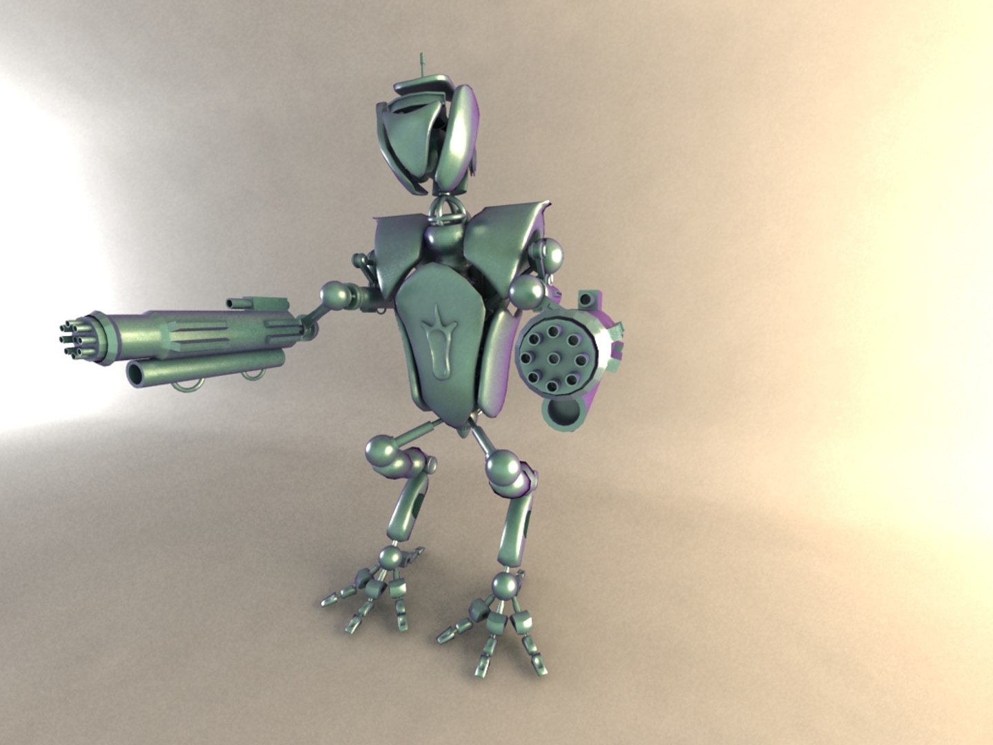 3d Model Of Robot