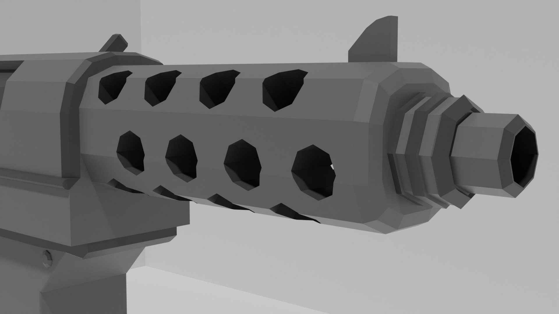 Free 3D Model Low Poly Tec-9 - TurboSquid 2416676