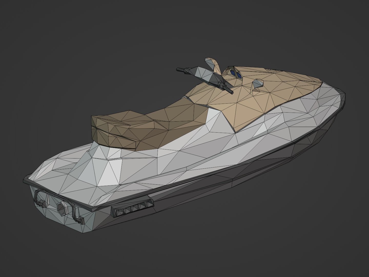 JetSki -- Low Poly Model - TurboSquid 2042887